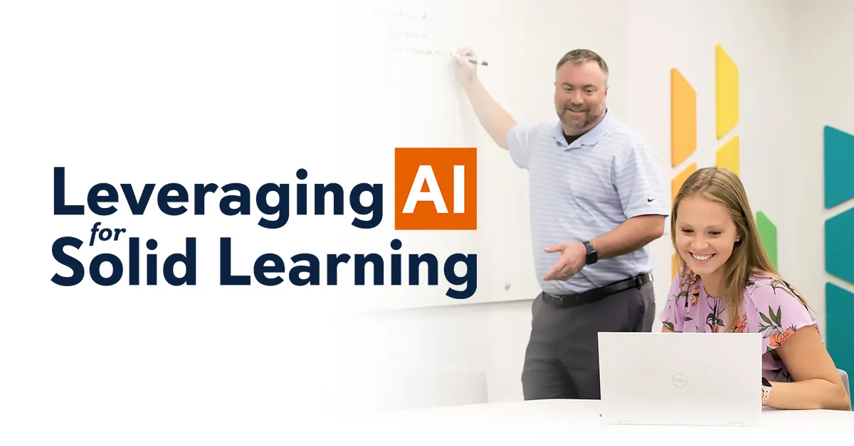 Leveraging AI for solid learning